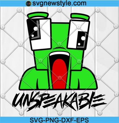 Unspeakable SVG, Youtuber Svg, Png, Digital Download