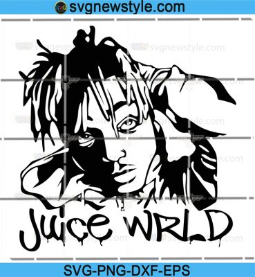 Juice WRLD Svg, Rapper Svg: Digital Download For Fans