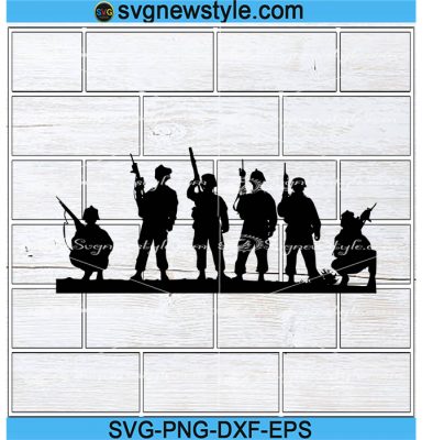 Soldiers Svg, Png, High-Quality Military Designs For Crafts & Projects