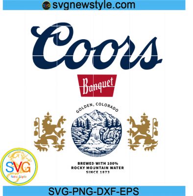 Coors Golden Colorado Banquet Beer Svg, Coors Rodeo Svg, Coors Banquet ...