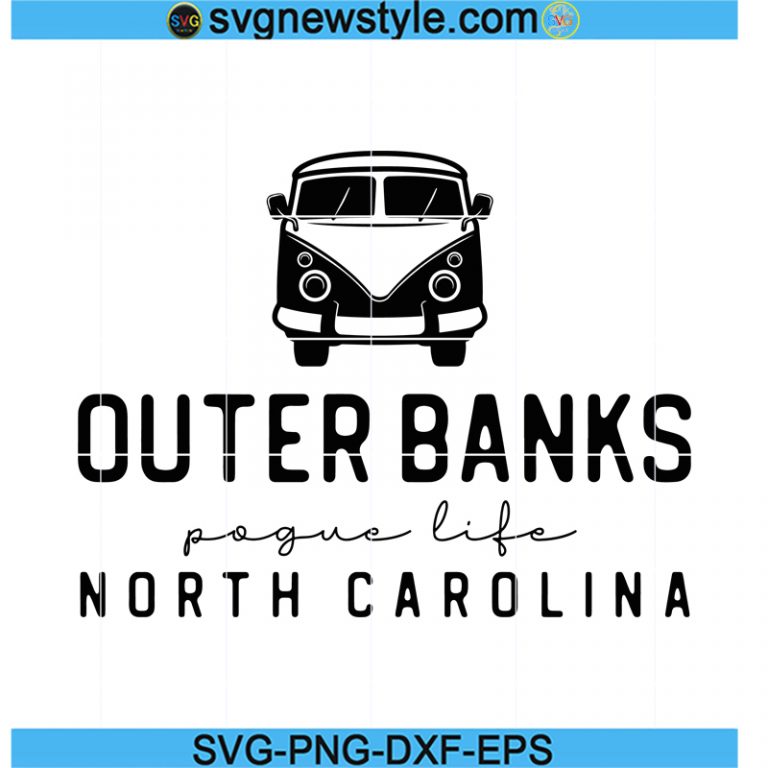 Outer Banks Svg, Pogue Life Svg, PNG EPS DXF Cricut File Silhouette Art