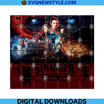 Fantasy And Horror Png, Stranger Things Png, Sublimation Designs