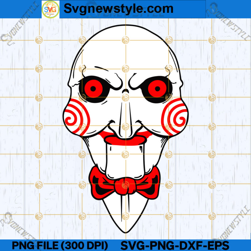Saw Horror Movie SVG, Saw Jigsaw SVG, PNG, DXF, EPS, Silhouette Art