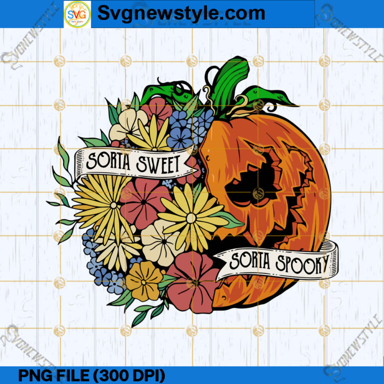 Sorta Sweet Sorta Spooky PNG, Sweetly Spooky PNG, Instant Download