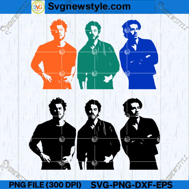 Jonas Brothers Brand Logo SVG, Jonas Brothers SVG, PNG, DXF, Silhouette Art