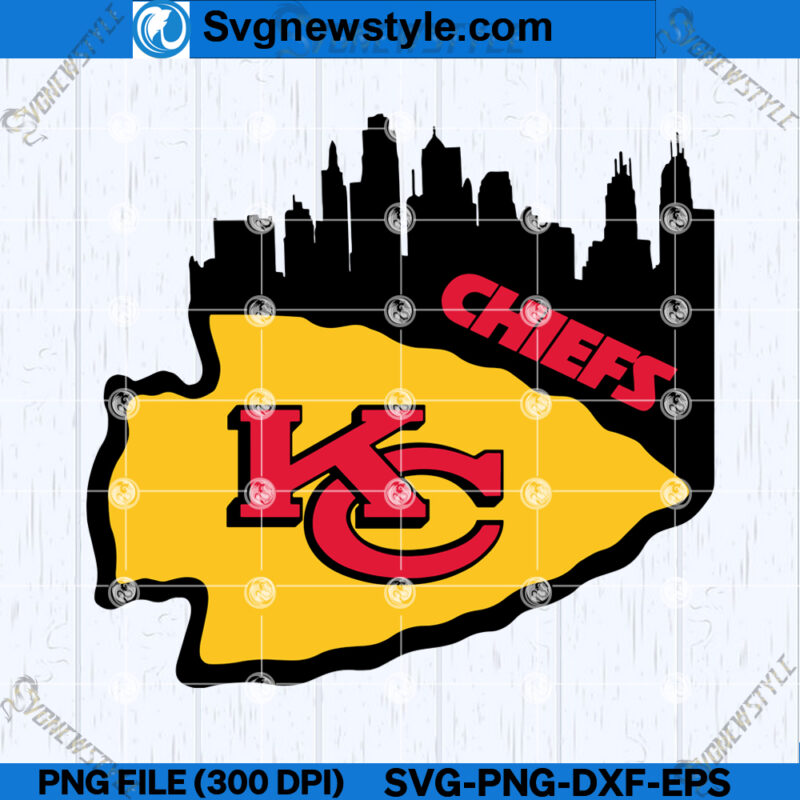 Kansas City Chiefs Logo SVG, PNG, DXF, EPS, Silhouette Art