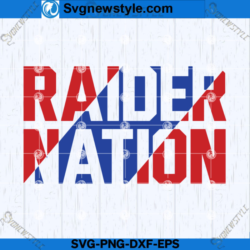 Raider Nation Football SVG, Raider Nation Clipart, Cricut File