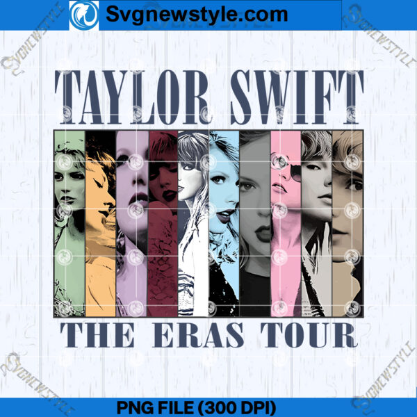Taylor Swift The Eras Tour PNG, Music Artist Tour PNG, Designs Downloads