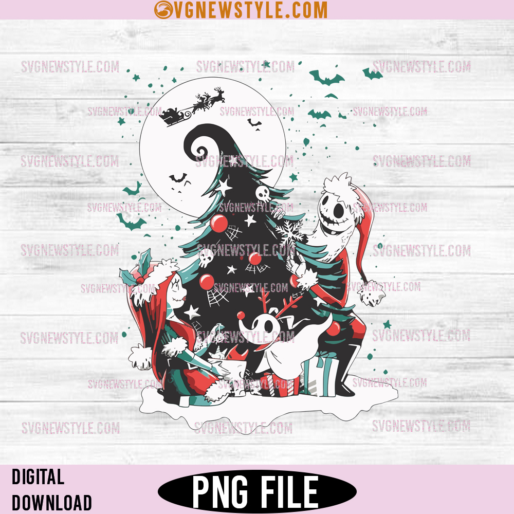 Disney Nightmare Before Christmas Png, Spooky Halloween Design, Instant ...